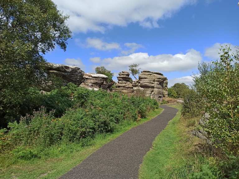 Brimham Rocks & Brimham Moor loop | run | Komoot