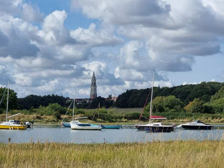 Shotley Peninsula & Pin Mill loop from Woolverstone — Suffolk Coast ...
