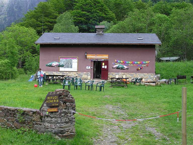 Valle de Toran: Les - Pista Portet - Refugio Honeria - Canejan - Les ...