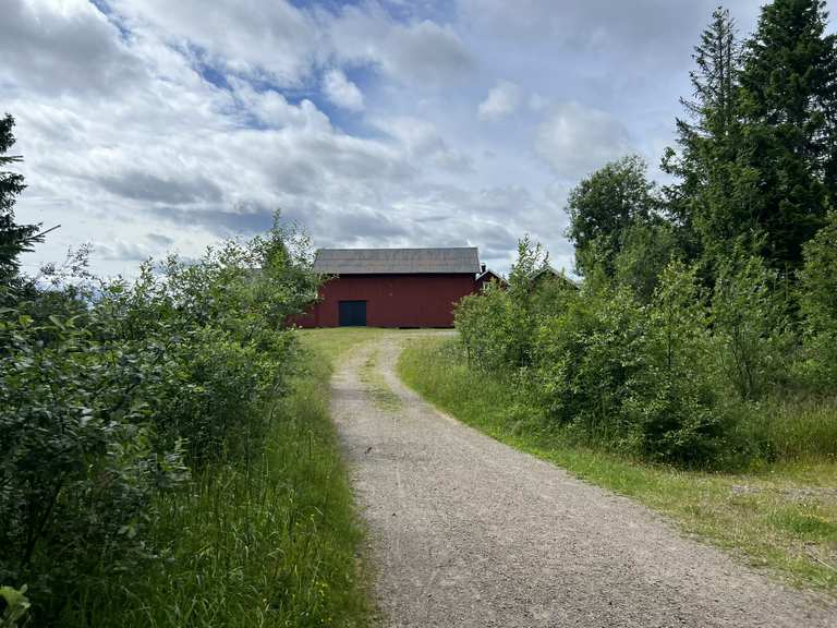 Gaupekollen Utsikt – Mellomkollen utsiktspunkt Runde von Maridalen ...