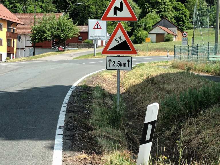Rampe Würgauer Berg - Road Cycle Routes and Map | Komoot