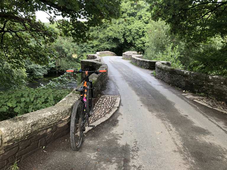 Respryn Bridge Over The River Fowey - Mountain Bike Trails & Tracks ...