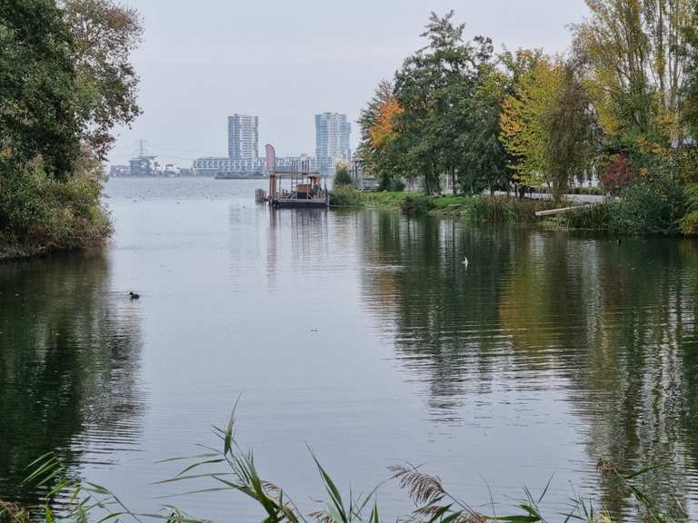 Strand Nesselande – Pontonbrug Rondje vanuit Nieuw Verlaat | wandeling ...