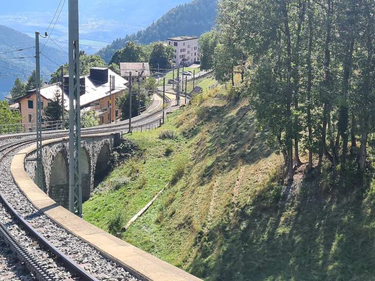 Rack railway line, Aigle to Leysin Routes for Walking and Hiking | Komoot