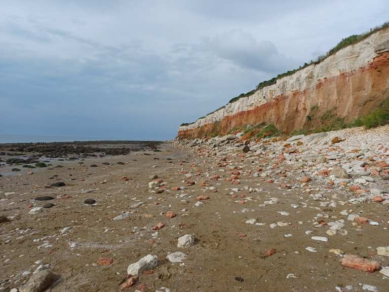 Leuchtturm von Old Hunstanton – Hunstanton Striped Cliffs Runde von ...