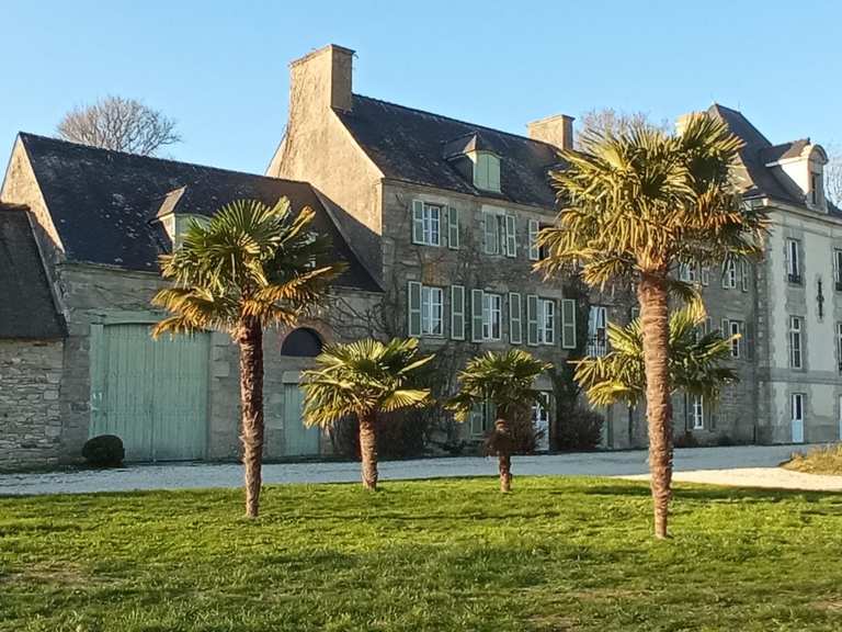 Manoir st urchaud e a rocha do Corvo - circuito a partir de Pont-Scorff ...