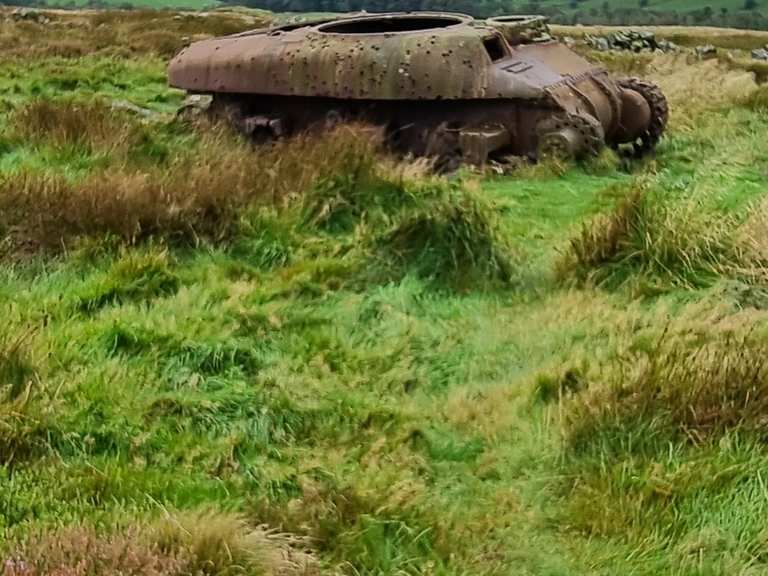Abandoned WW2 Sherman Tank at Upper Hulme – Hikes & How to Get There ...