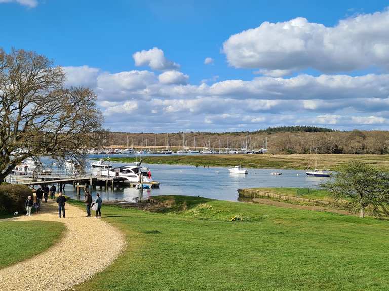Beaulieu to Buckler's Hard run via Beaulieu River — New Forest National ...