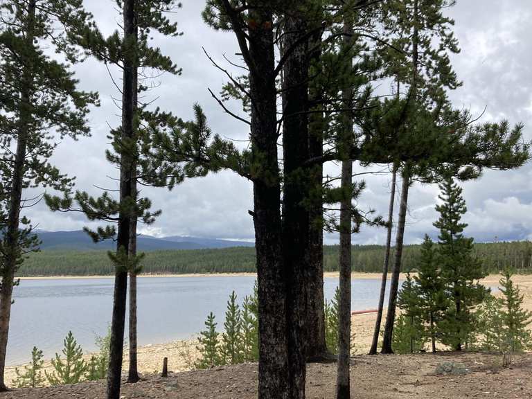 Turquoise Lake Northern Shore Mountain Bike Trails & Tracks | Komoot