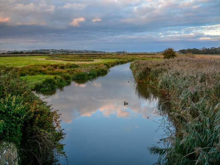 Brading Marshes & Bembridge loop from St Helen's — Isle of Wight | run ...