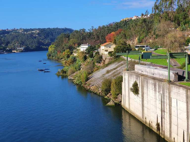 To the Crestuma-Lever Dam — circular route | bike Tour | Komoot
