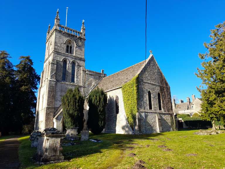 Coln St Aldwyns & River Coln Schleife — Die Cotswolds | Wanderung | Komoot
