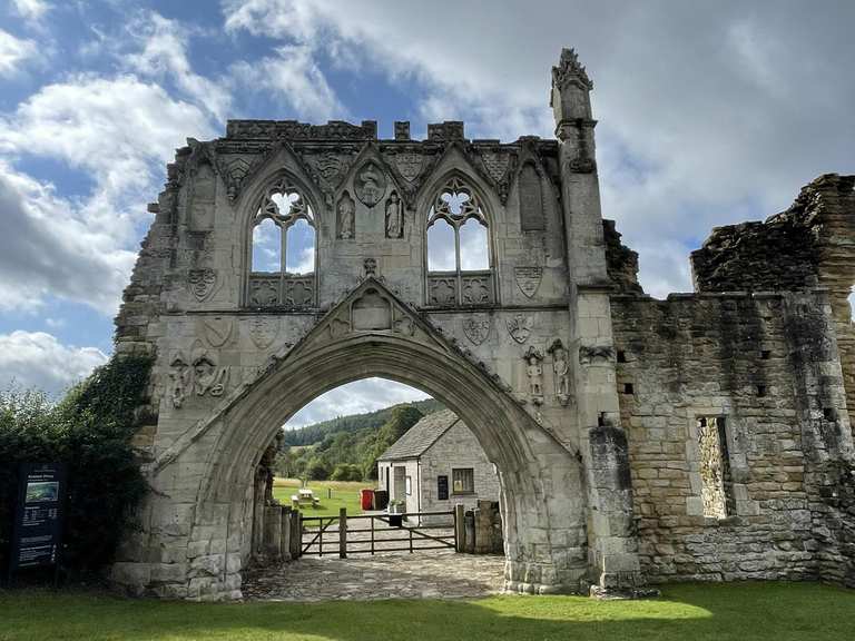 Howsham Wood and Kirkham Priory loop from Howsham Bridge — Howardian ...