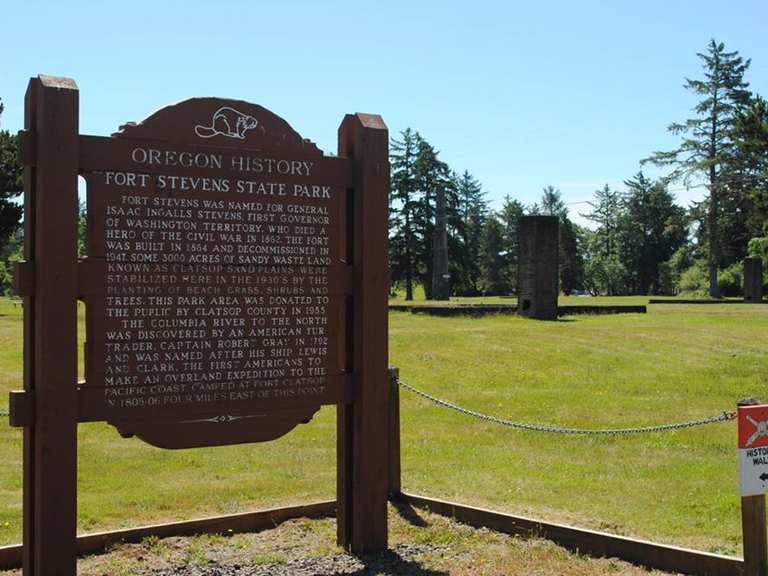 Recorrido Fort Stevens, Jetty Loop & Fort Stevens Ridge Trail - Fort ...