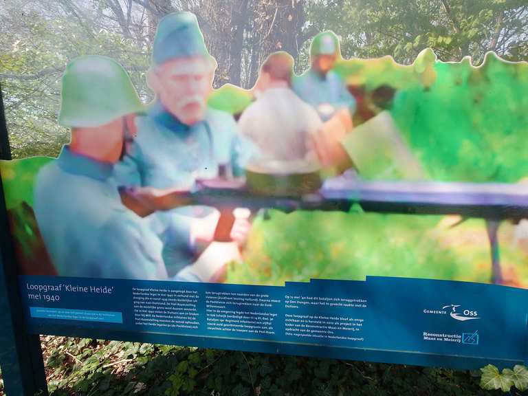 Loopgraaf Kleine Heide...: Wanderungen und Rundwege | komoot