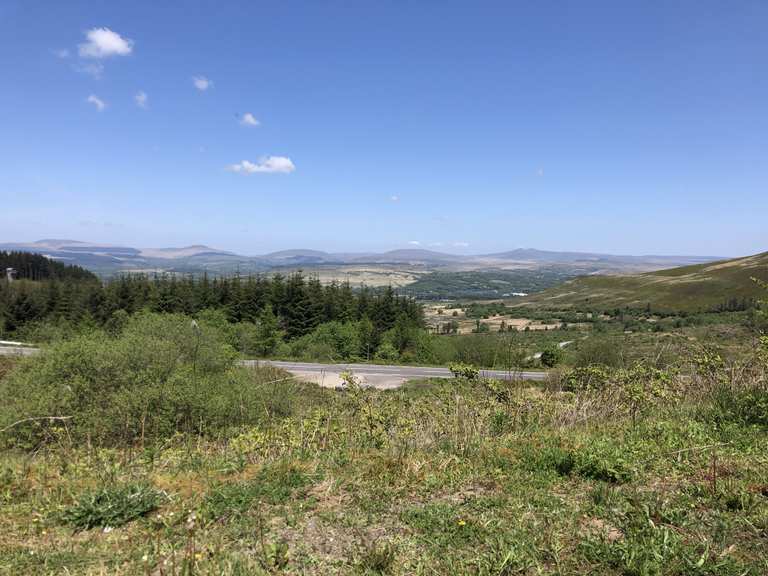 View of the Rhigos: Rennradfahren und Rennradtouren | komoot