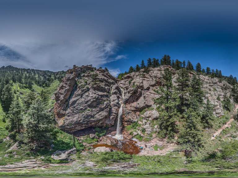 Horsetooth Falls loop (Horsetooth Falls Trail to South Ridge Trail ...