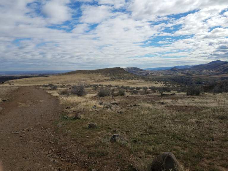 Ruta North Table Loop Trail y a través de la Mesa — North Table ...