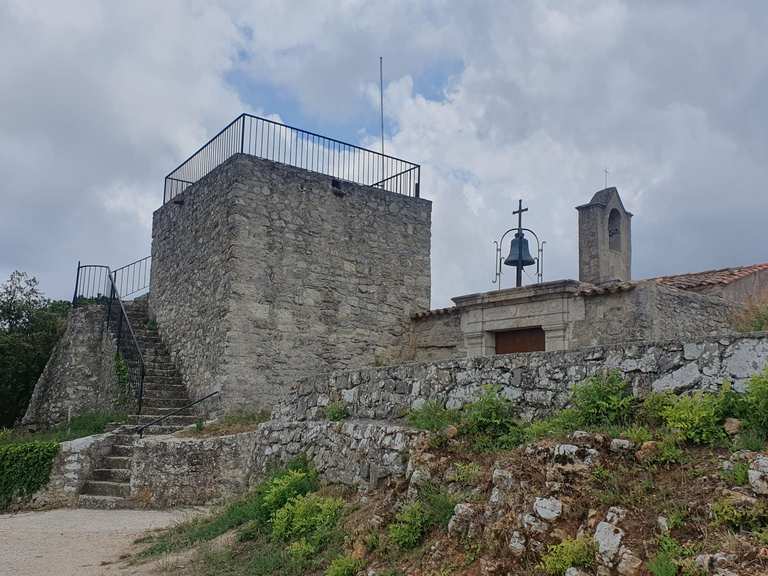 Notre-Dame du Beausset-Vieux and Panoramic View Routes for Walking and ...