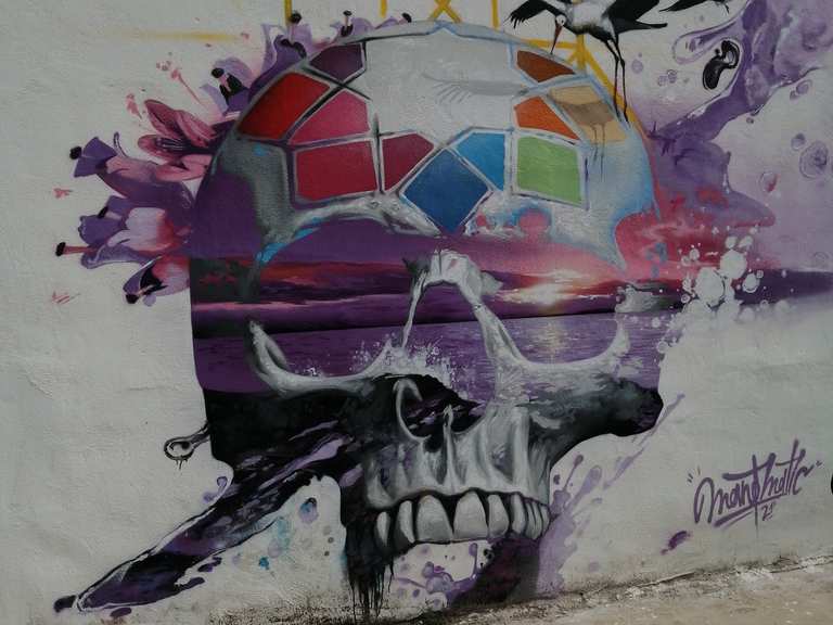 Murals of Stornara Road Cycle Routes and Map | Komoot