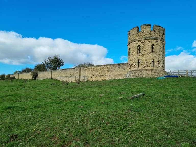 Bucle del Boathouse Cafe y del Castle Howard Folly desde Castle Howard ...