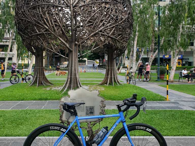 The Tree Sculpture at Burgos Circle – Cycling Routes & How to Get There ...