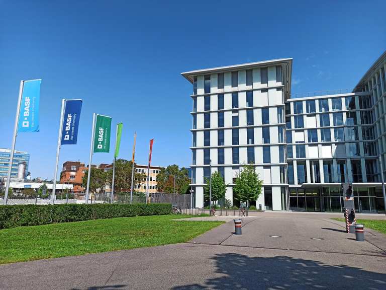 Creation Center BASF Tor 2 : Radtouren und Radwege | komoot