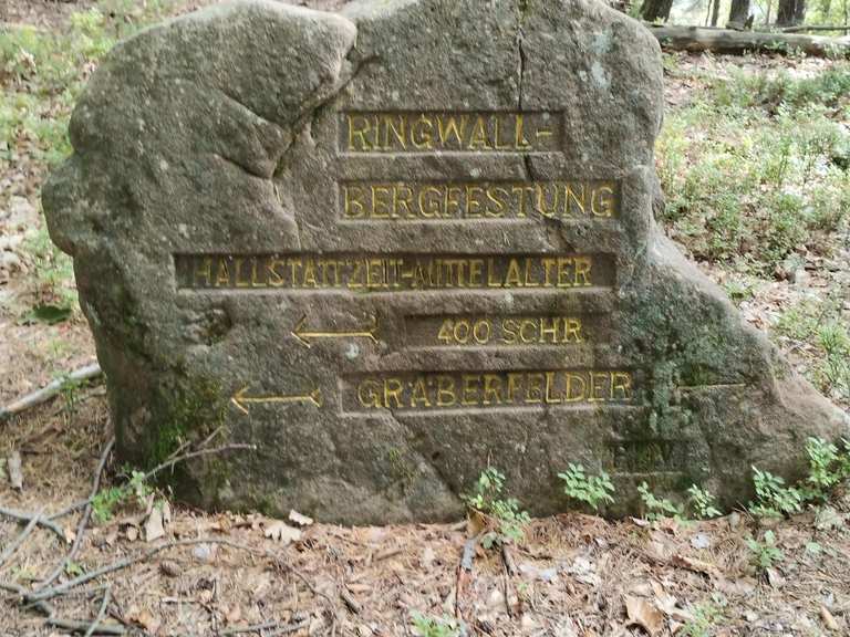 Ritterstein Nr. 252: "Ringwall - Bergfestung / Hallstattzeit ...