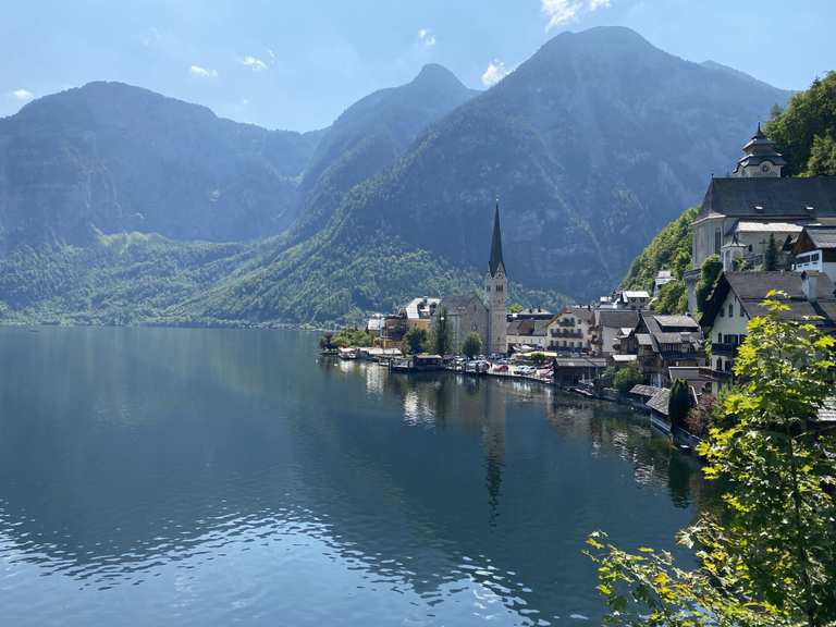Ewige Wand – Blick auf Hallstatt Runde von Gosau | Mountainbike-Tour ...