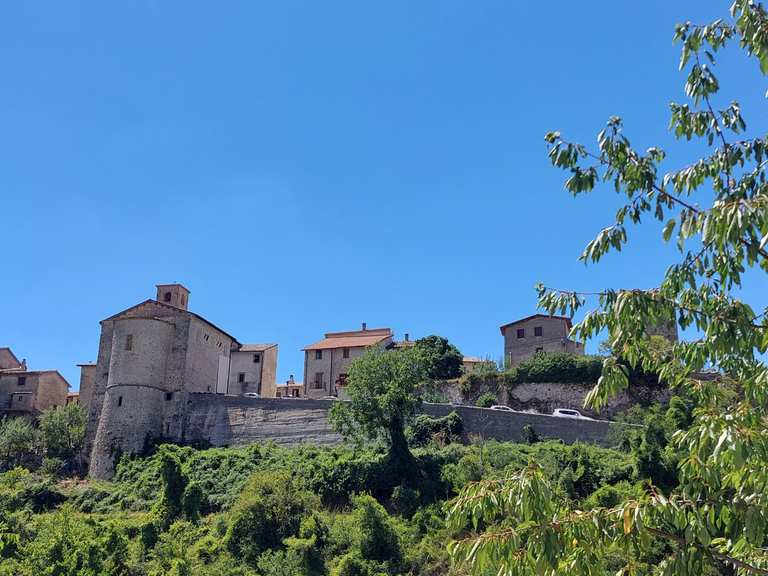 Intorno al Monte Navegna da Castel di Tora e le Gole dell'Obito — giro ad anello | mountain bike ...