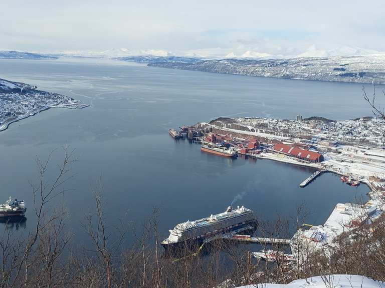 NARVIK Hafen: Wanderungen und Rundwege | komoot