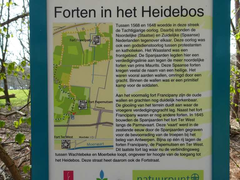 GR122 Heidebos – Parking 1 Heidebos Moerbeke Rondje vanuit Moerbeke ...