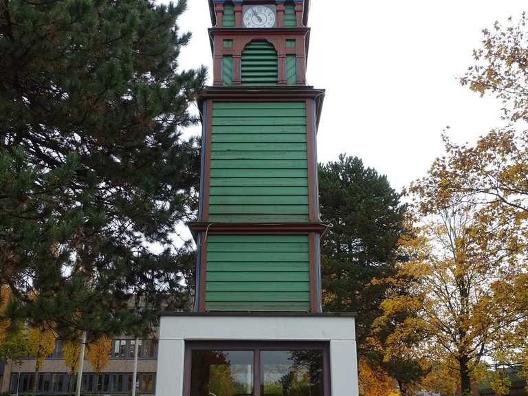 Uhrenturm der Margarinefabrik Meyer Lippinghausen: Wanderungen und ...