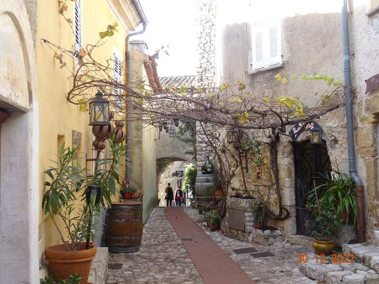 Sentier Nietzsche – Eze-Village Runde von Libac Est | Wanderung | Komoot