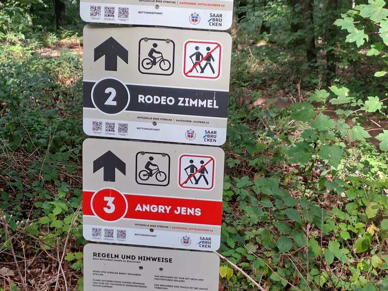 Single 1,2,3 Zimmel: Mountainbike-Touren und -Trails | komoot