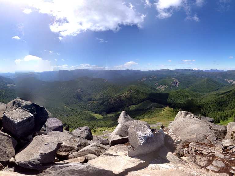 Three Corner Rock de Pacific Crest Trail — Gifford Pinchot National ...
