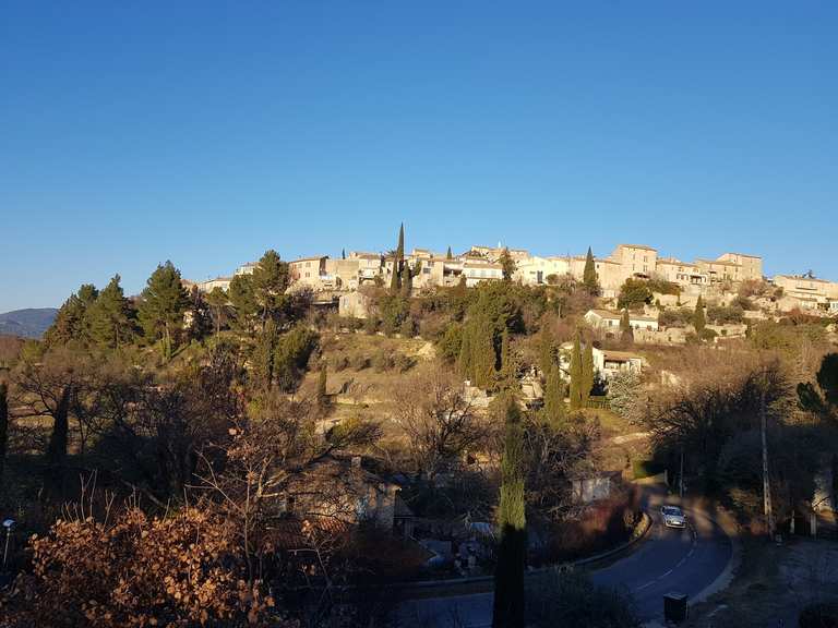 Parc naturel régional du Luberon — boucle depuis Pertuis | Rennrad-Tour ...