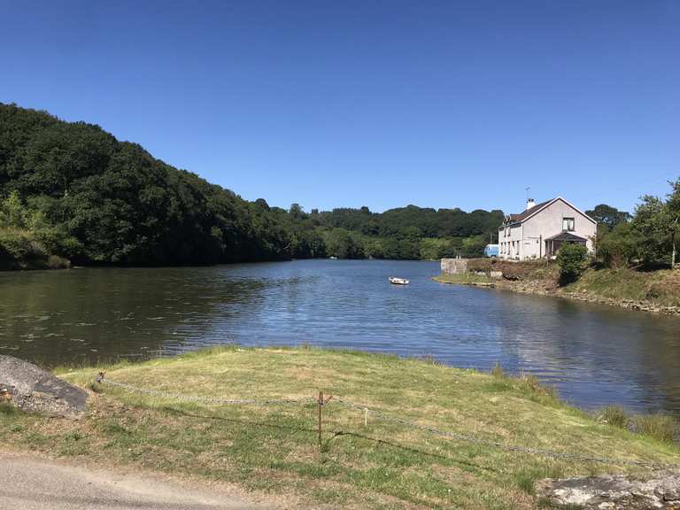 Carrick Roads (River Fal) loop - Cornwall | ride | Komoot