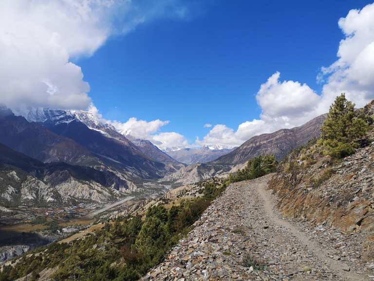 Manang-Tal: Wanderungen und Rundwege | komoot