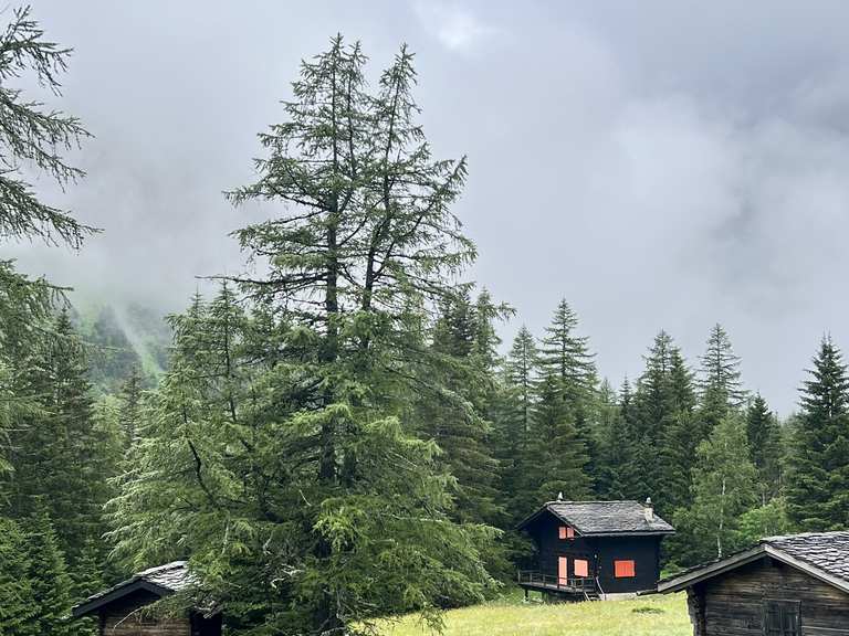 GTMB | day 4: 🇨🇭 Campex Lac - 🇮🇹 Courmayeur | gravel ride | Komoot