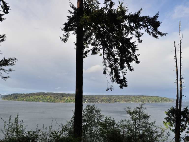 Point Defiance Park loop — Tacoma Begin op een willekeurig punt op de ...