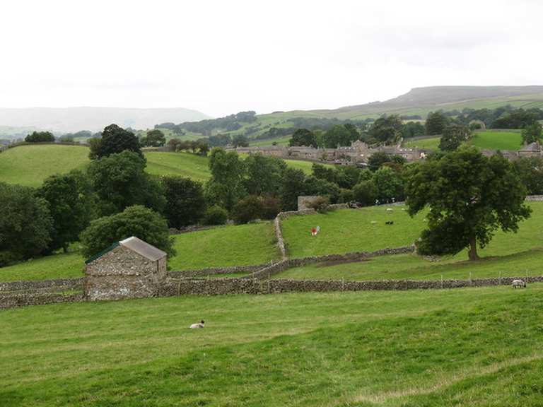 Pętla Nappa Mill Ford i Nappa Hall z Askrigg — Yorkshire Dales National ...