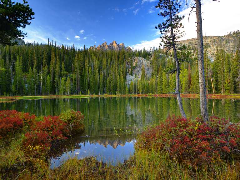 Bench Lakes — Redfish Lake Trailhead — Sawtooth Wilderness Area | hike ...