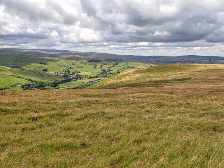 Loop de Uldale Head e Blease Fell a partir de Tebay — Yorkshire Dales ...