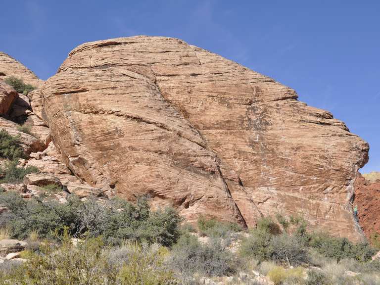 Guardian Angel Pass Loop from Red Spring — Red Rock Canyon National ...