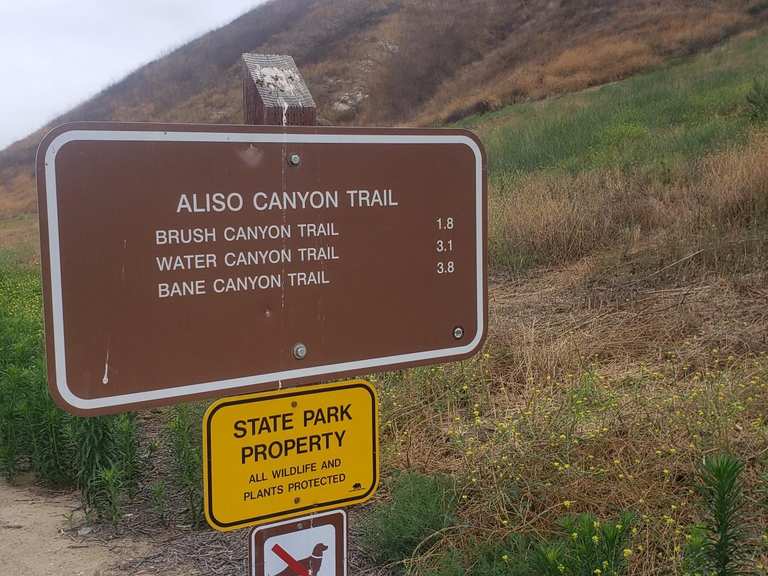 Scully Ridge Trail & Aliso Canyon Trail loop — Water Canyon Natural ...