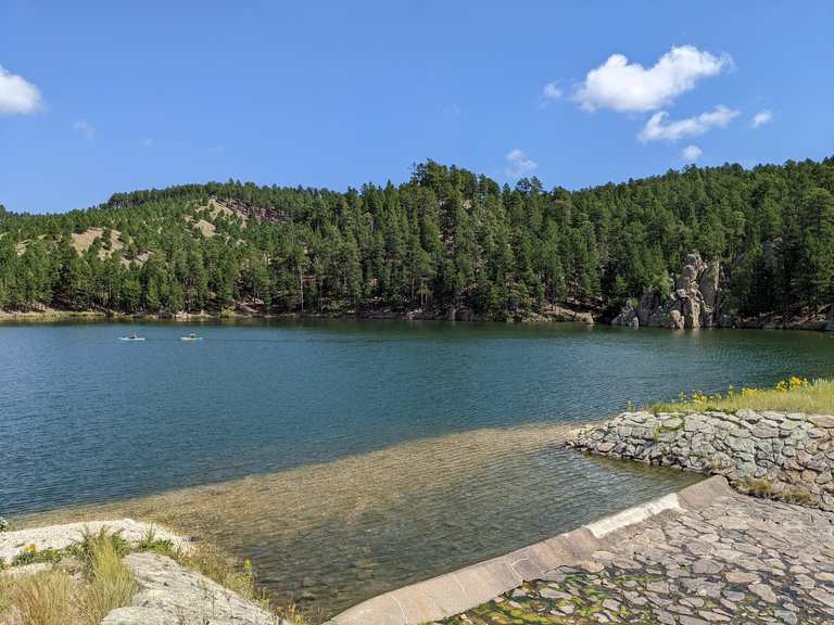 Grace Coolidge Campground to Center Lake via Grace Coolidge Trail ...