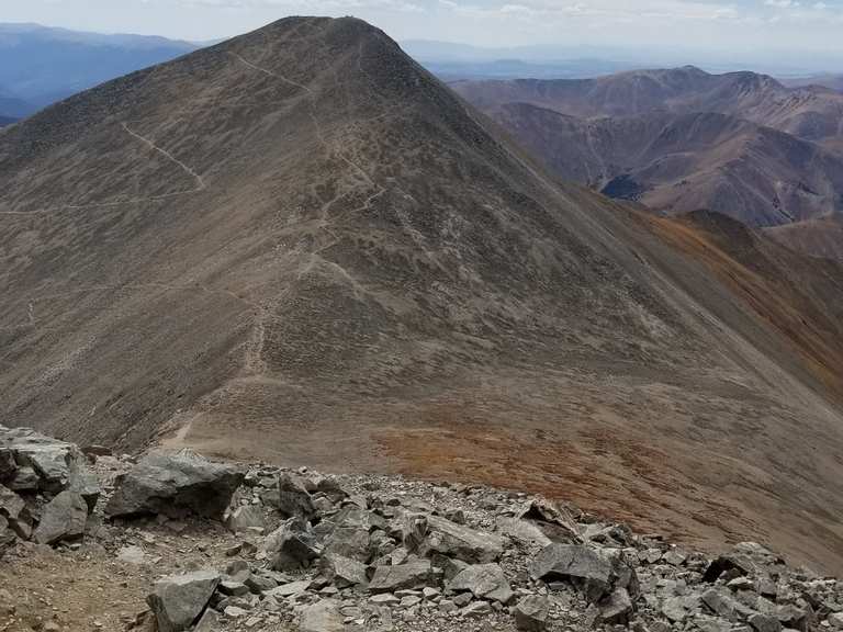 Grays Peak & Torreys Peak loop via Kelso Ridge — Arapaho National ...