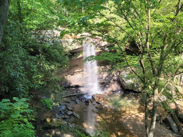 Cucumber Falls to Flatrock via Meadow Run Loop Trail — Ohiopyle State ...