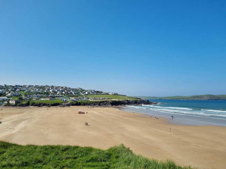 Boucle de Pentire Head depuis Polzeath — Cornwall AONB | course | Komoot